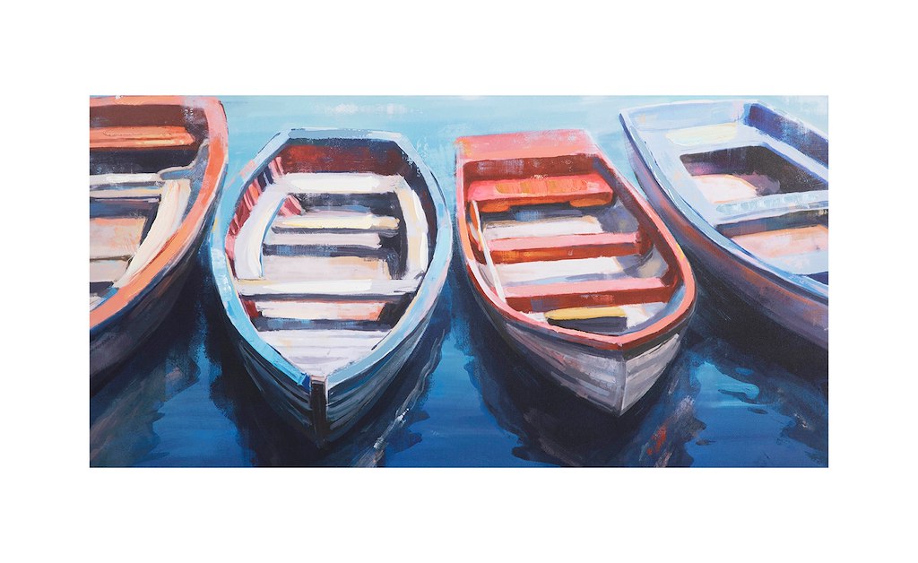 Slika Fisherman's Village 60x120cm