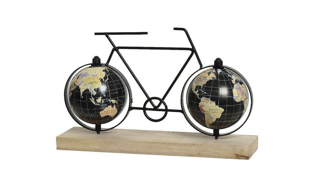 Dekoracija World Bike 7x16,5x27cm