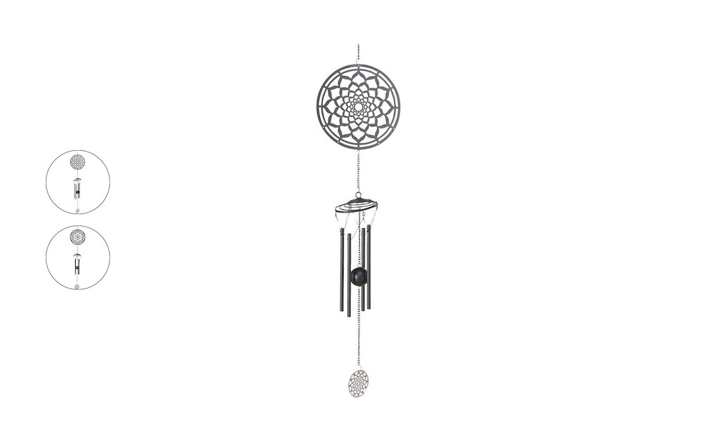 Dekoracija Wind chimes Chakra 98cm više vrsta