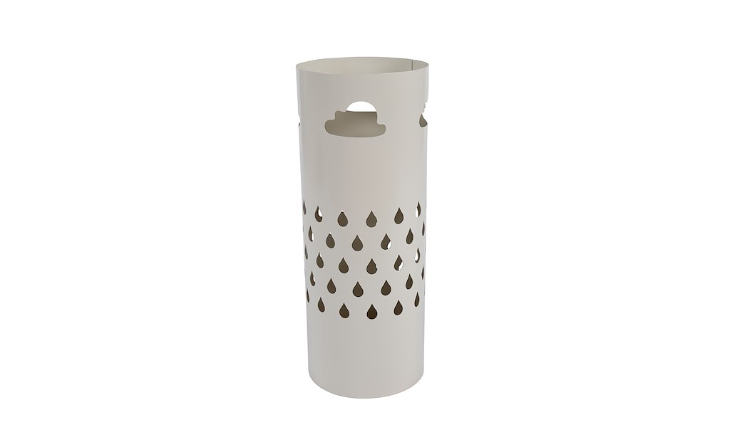 Stalak za kišobrane Rainy 21x21x55cm taupe