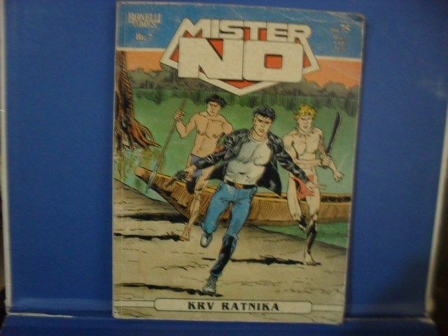 MISTER NO Br. 7 Krv ratnika