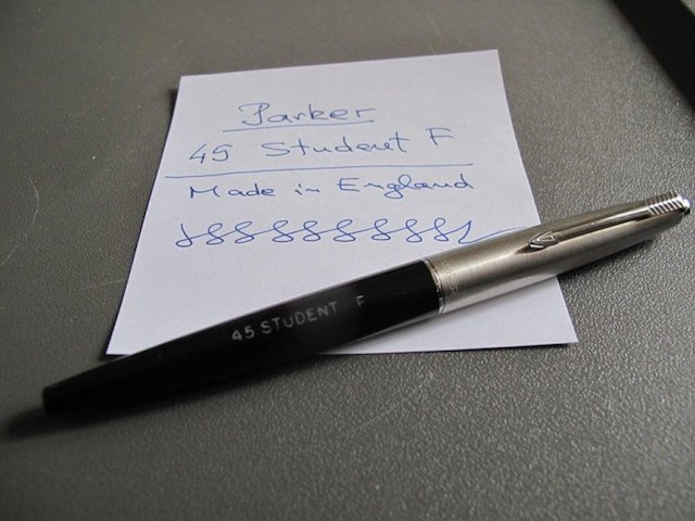 PARKER 45 Sudent - F penkalo na pumpicu