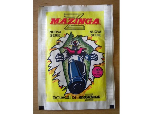 Neotvorena kesica `Mazinga Z`