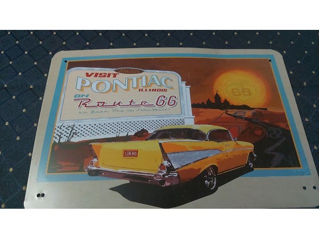 Tablica/Route 66/Pontiac Illionis