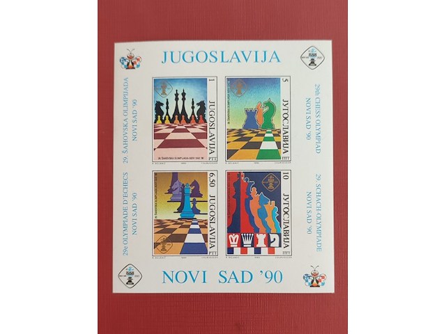 1990 - Šahovska olimpijada Novi Sad