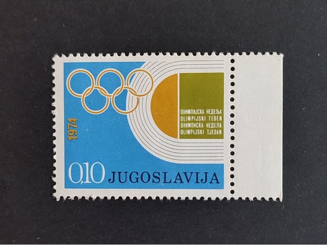 1974 - Olimpijska nedelja