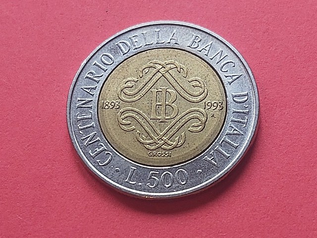 Italija  - 500 lire 1993 god