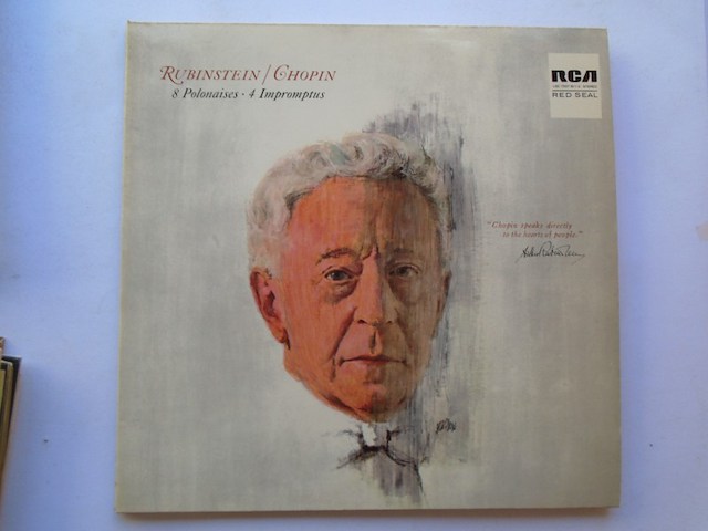 Šopen, 8 poloneza, 4 impromptus, A.Rubinštajn, 2 LP