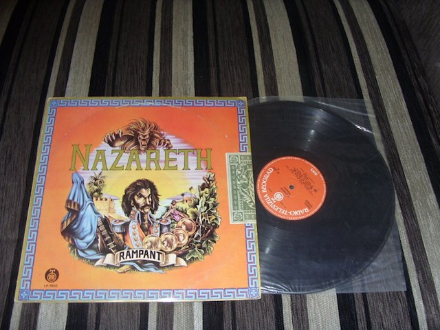 Nazareth ‎– Rampant LP RTB 1974.