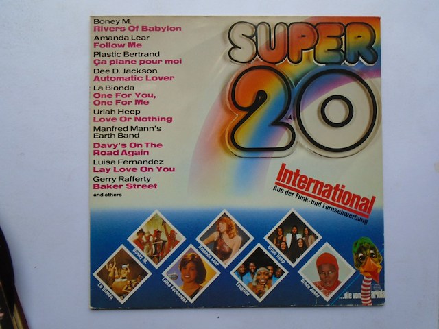 Super 20  hits, Boney M.,A.Lear, Uriah Heep,La Bionda