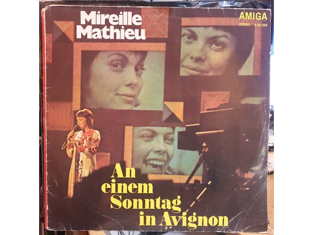 Mireille Mathieu ‎– An Einem Sonntag In Avignon, LP