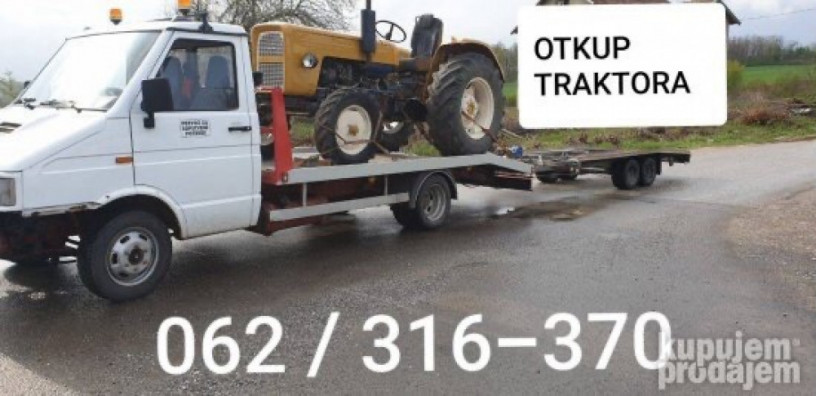 Otkup traktora na teritoriji Srbije