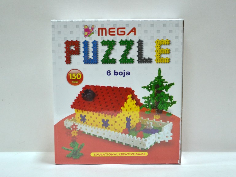 Мегапласт – Мега пузле у кутији
Mega puzzle 150/6
