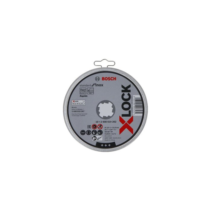 Bosch Rezna Ploca 125×1 X-Lock 2.608.619.267