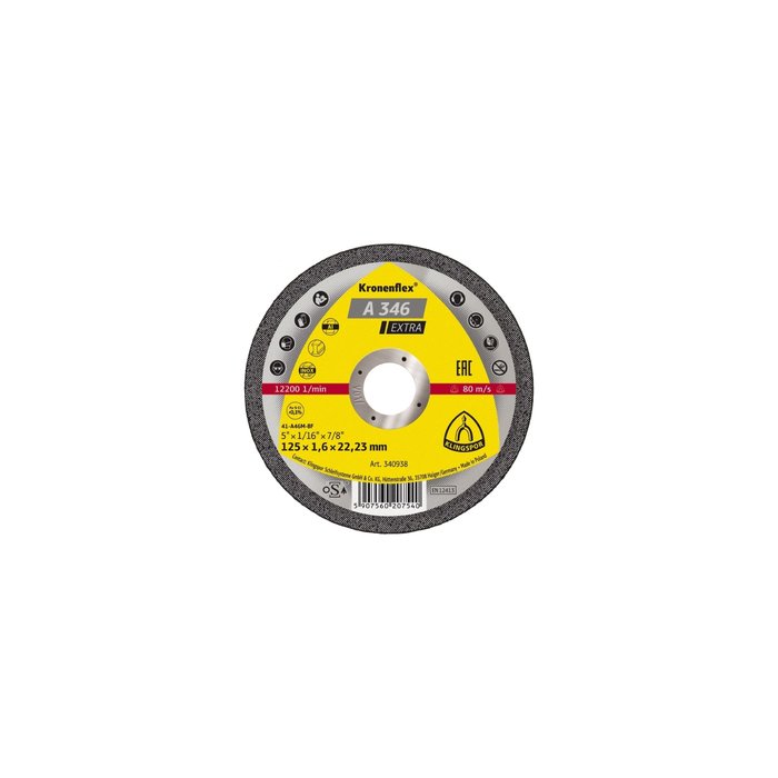 Rezna Ploca 125×1.6 A346EX Klingspor