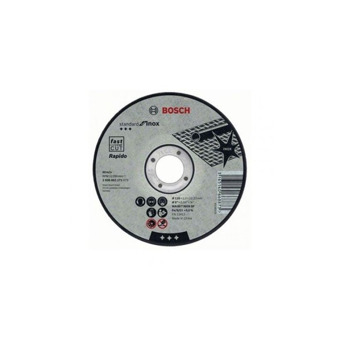 Bosch Rezna Ploca 125×1 Inox 2.608.603.171