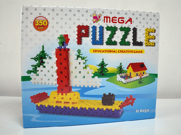 Мегапласт – Мега пузле – Mega puzzle 350/6