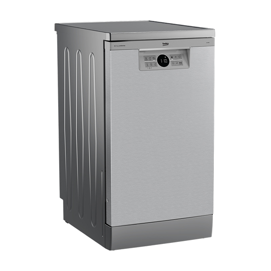 Mašina za pranje sudova Beko BDFS 26020 XQ, Inverter, 10 kompleta, širina 45 cm