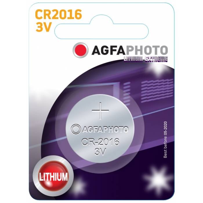 Dugmasta litijum baterija ljub. 3V CR2016 B1 AgfaPhoto