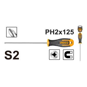 HS68PH2125 ODVIJAČ PHILLIPS PH2X125MM INGCO