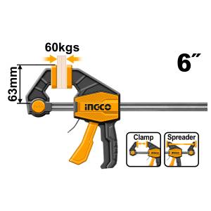 HQBC01601 BRZA STEGA 63X150MM INGCO