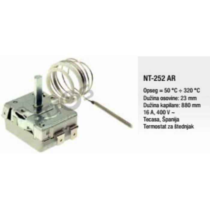 Termostat rerne NT-252 AR50-32 0C Tecasa