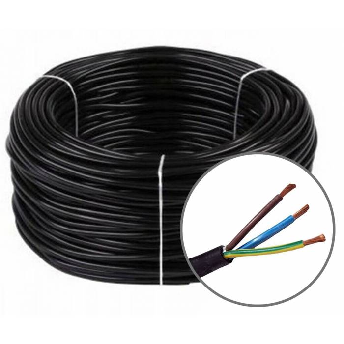 GG/J 3X2.5 gumeni kabel (H05RR-F)