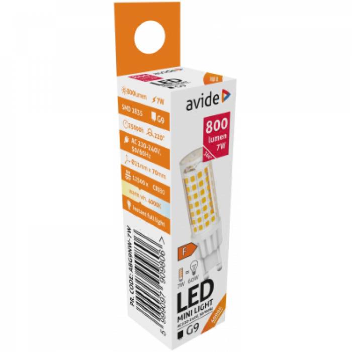 LED sijalica G9 660lm 7W NW 4000K