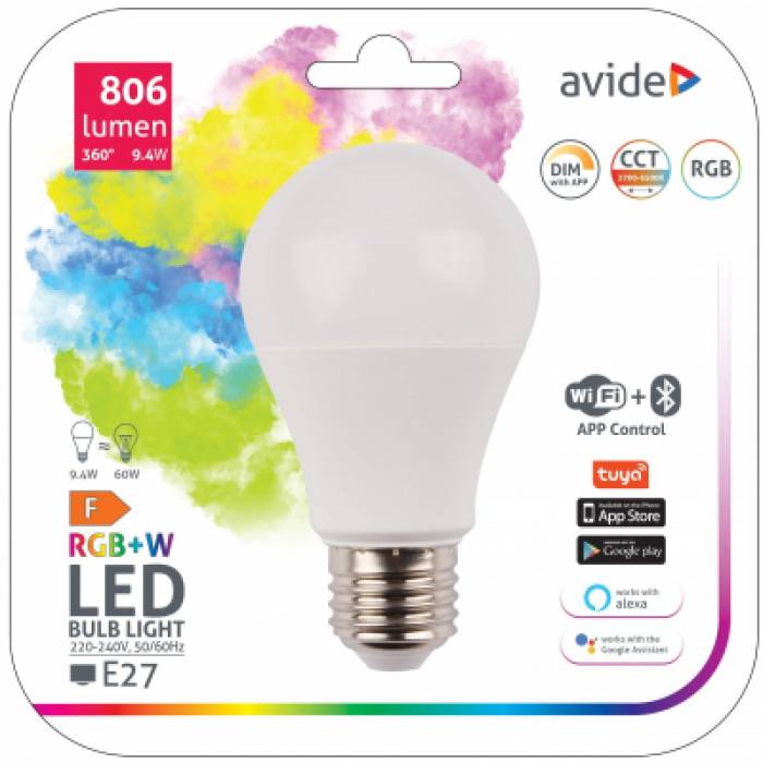 LED Smart sijalica A60 806lm 9.4W RGB Wifi BLE app kontrola