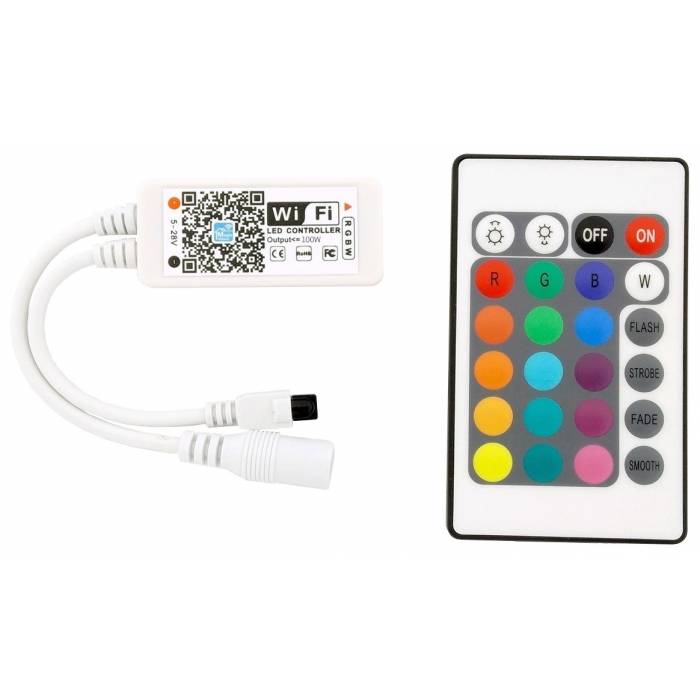 WIFI kontroler za LED traku 12V 100W RGB+W