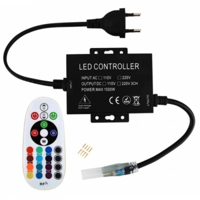 Kontroler za LED traku 220V RGB max 100m