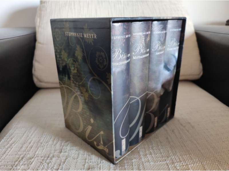 Stephenie Meyer ( Biss ) Bella und Edward ( 1-4 ) Set