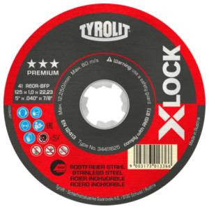 34411623 TYROLIT Rezna ploča 115x1 X-Lock A60 R