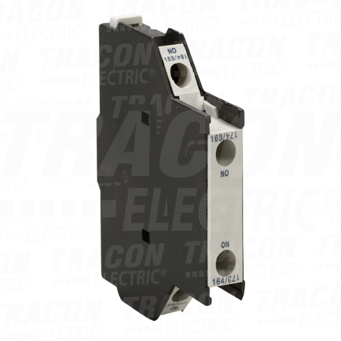 Bocni pom. kontakt za kontakto ri TR1D/F230V. 50Hz. 2A. 1×NC+