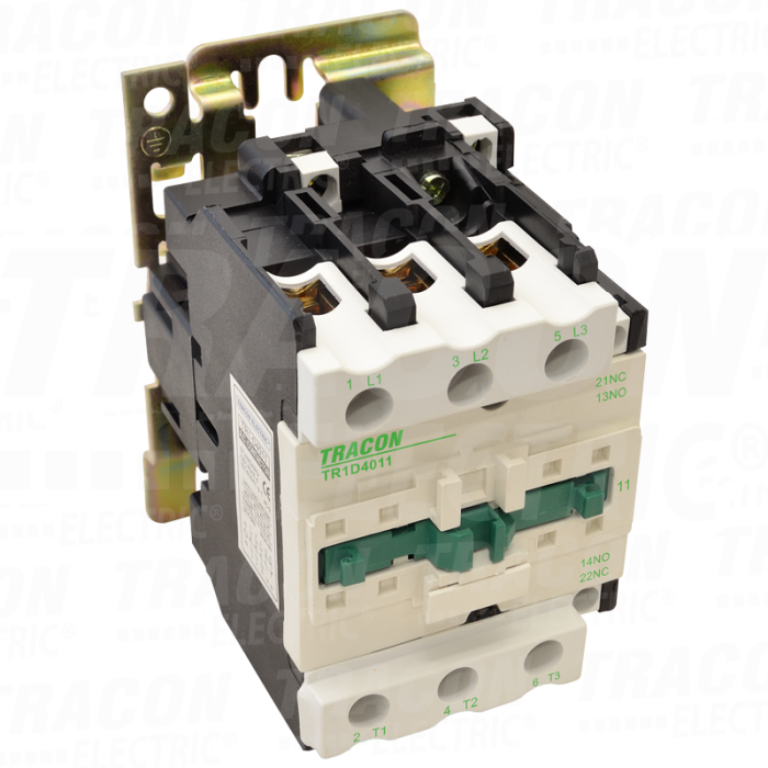 Kontaktor660V. 50Hz. 65A. 30kW . 110V AC. 3×NO+1×NO+1×NC TR1D