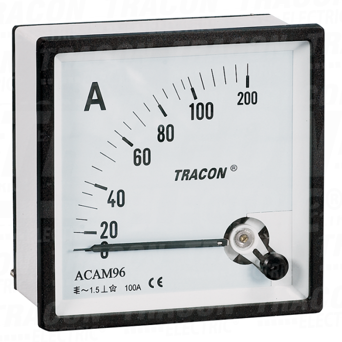 Ana. A-metar za naizm. napon d ir. merenje72×72mm. 50A AC