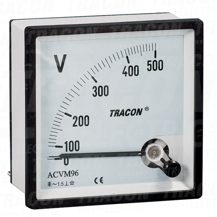 Ana. V-metar za naizm. napon72 ×72mm. 250V AC