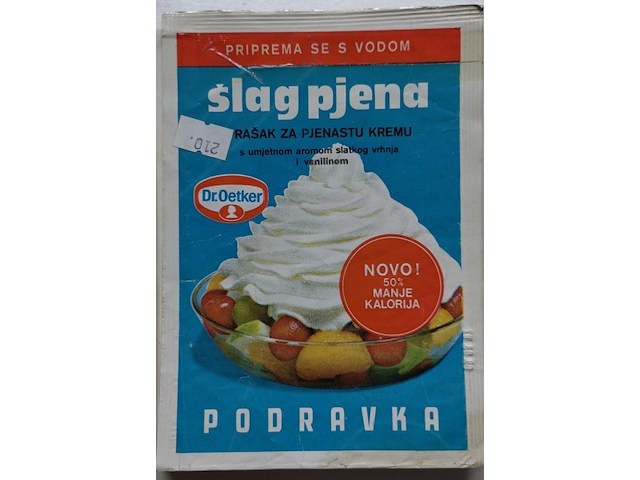 Slag pena Dr Oetker