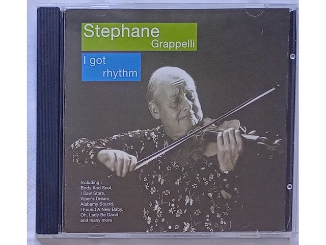 STEPHANE  GRAPPELLI  -  I  GOT  RHYTHM