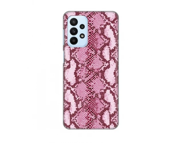 3G Silikonska Print Pink Snake zaštitna maska za Samsung A235F Galaxy A23 4G/5G