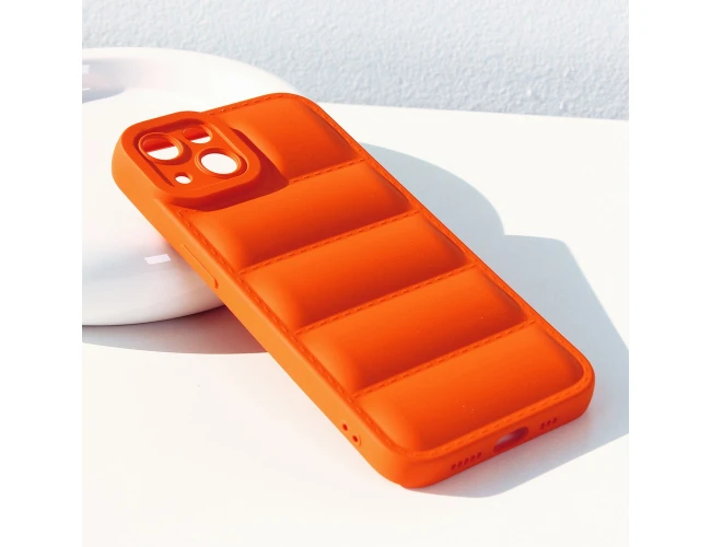 3G Feather TPU narandžasta zaštitna maska za telefon iPhone 14 6.1