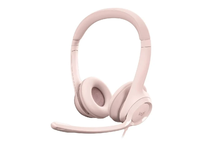 Logitech H390 (981-001281) roze slušalice