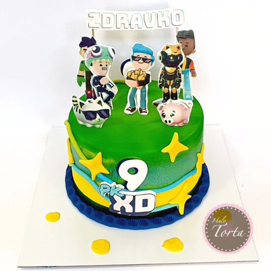 PX IX torta sa stikerima