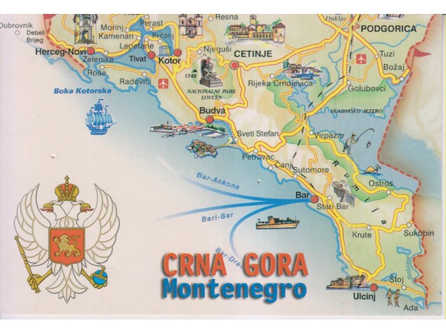 CRNA GORA MONTENEGRO / kolekcionarski, 2000