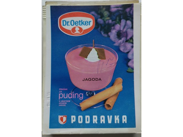 Puding od jagode Dr Oetker Podravka