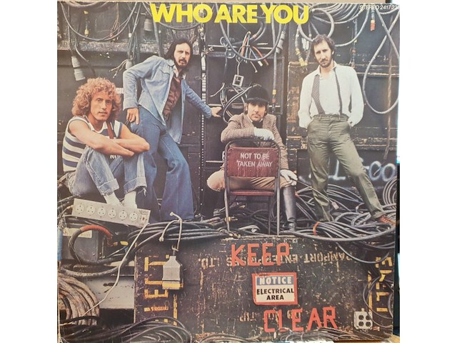 The Who ‎– Who Are You, LP