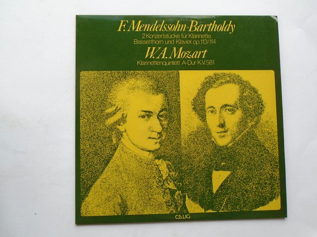 Mendlson, Mocart, muzika za klarinet,..