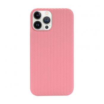 MASKA KNIT ZA IPHONE 13 PRO MAX ROZE