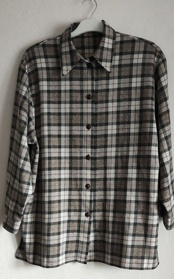 Vintage unikat deblja tunika-bluza vel.XL/XXL