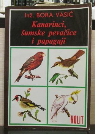 KANARINCI, ŠUMSKE PEVAČICE I PAPAGAJI – BORA VASIĆ